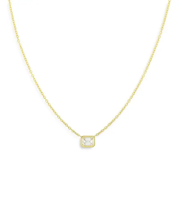 Roberto Coin 18k Diamond Pendant Necklace - Yellow Gold