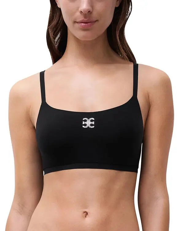 Chantelle Soft Stretch Scoop Bralette - Midnight Monogram