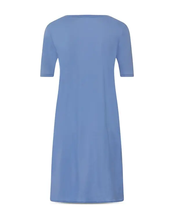 Hanro Cotton Deluxe Sleepshirt - Bluebird
