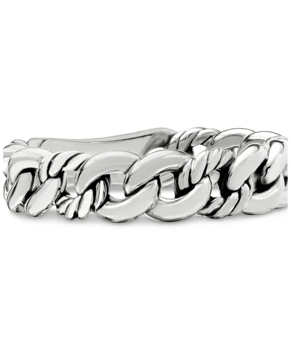 David Yurman Belmont Curb Link Ring - Silver