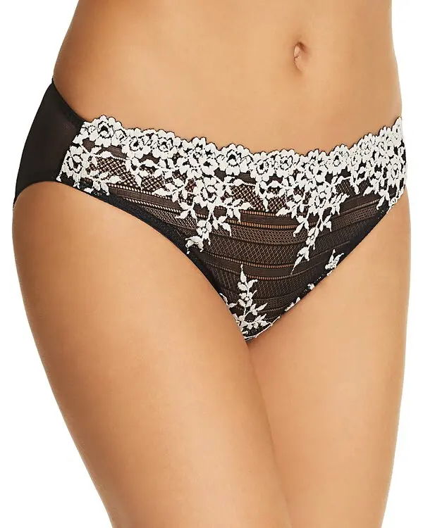 Wacoal Embrace Lace Bikini - Black