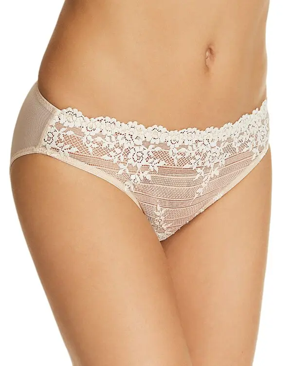 Wacoal Embrace Lace Bikini - Sand
