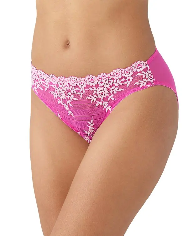 Wacoal Embrace Lace Bikini - Wild Azalea