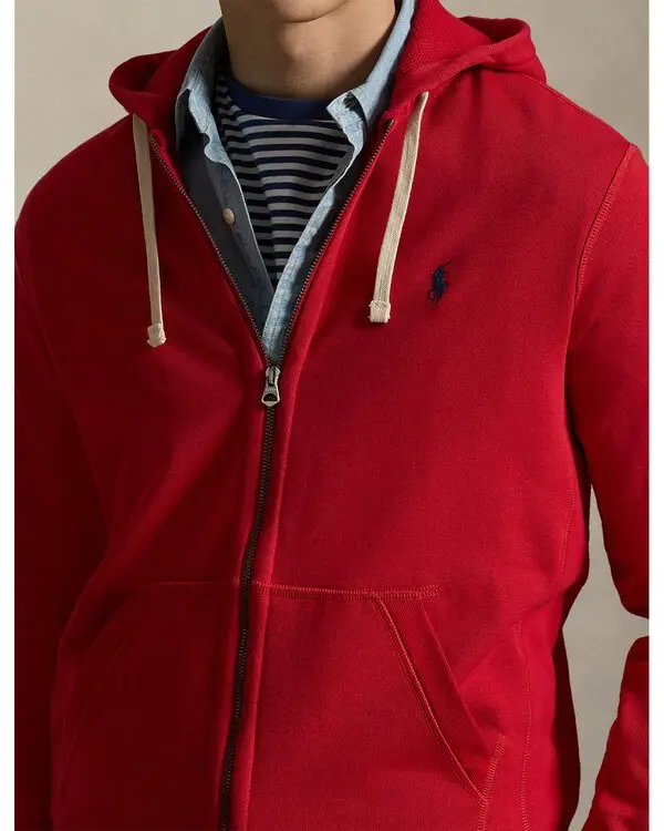 Polo Ralph Lauren Classic Full-zip Hoodie - Rl Red