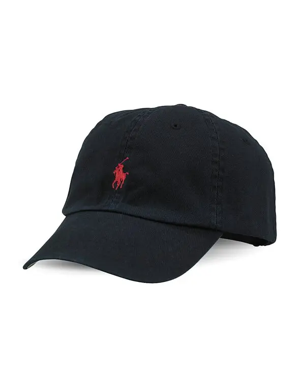 Polo Ralph Lauren Pony Chino Baseball Cap - Black