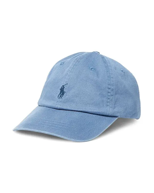 Polo Ralph Lauren Pony Chino Baseball Cap - Carson Blue