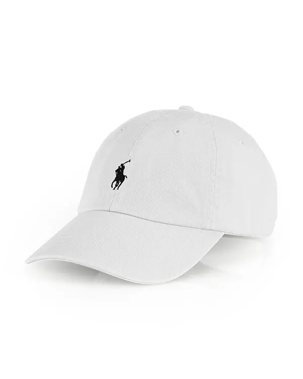Polo Ralph Lauren Signature Pony Cap - White