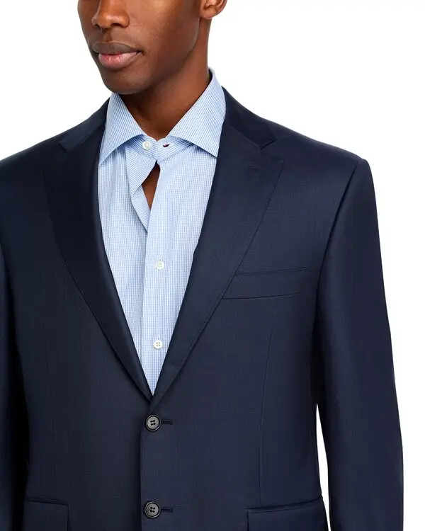 Canali Siena Sharkskin Classic Fit Suit