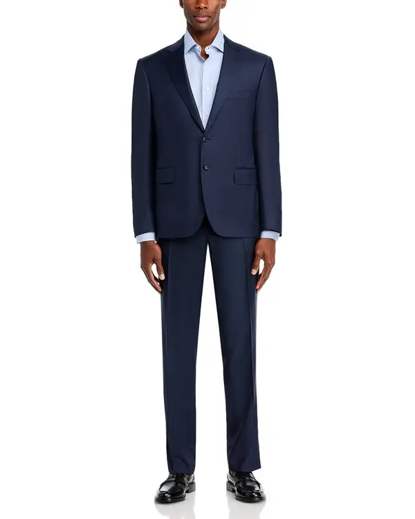 Canali Siena Sharkskin Classic Fit Suit