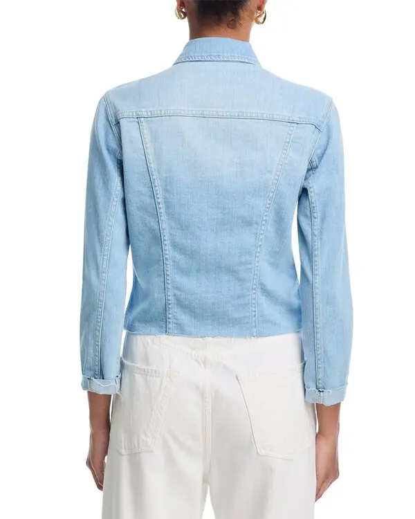 L'Agence Janelle Slim-fit Denim Jacket - Bayridge