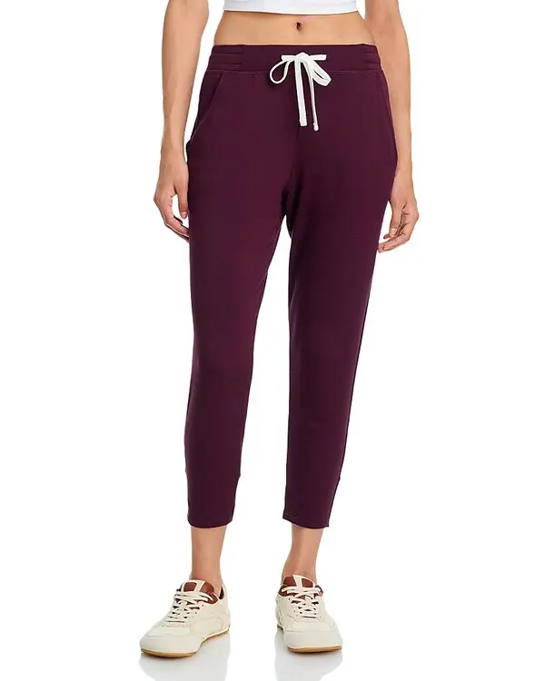 Splits59 Reena Drawstring Sweatpants - Dark Cherry