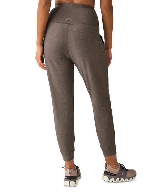 Beyond Yoga Spacedye Maternity Joggers - Soft Umber