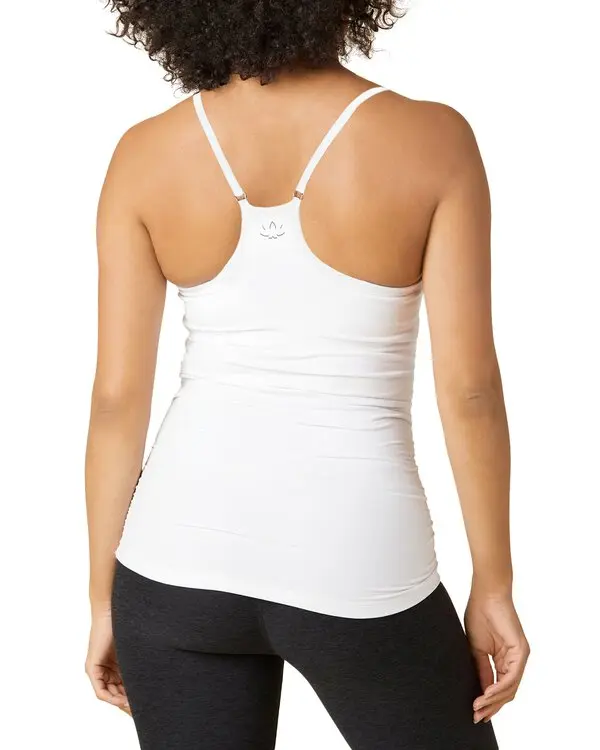 Beyond Yoga Maternity Spacedye Nursing Camisole - Cloud White