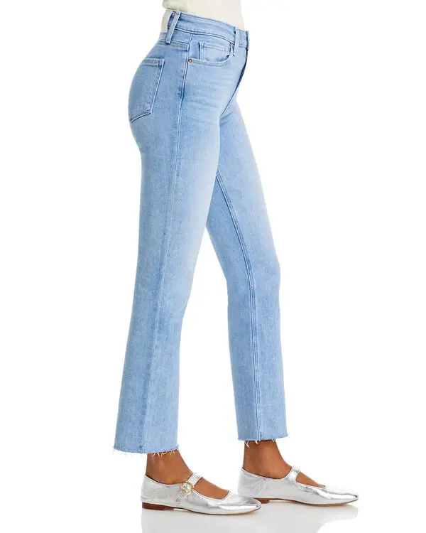 Paige Cindy High-rise Ankle Straight Jeans
