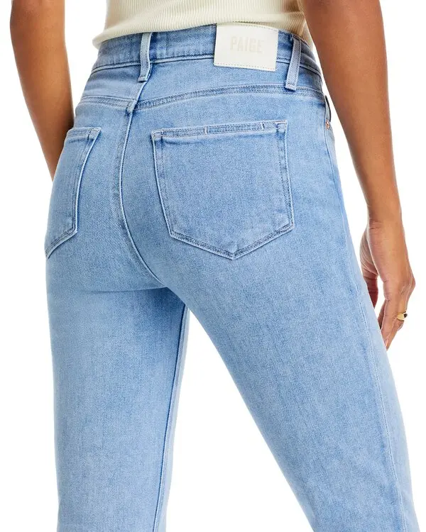 Paige Cindy High-rise Ankle Straight Jeans