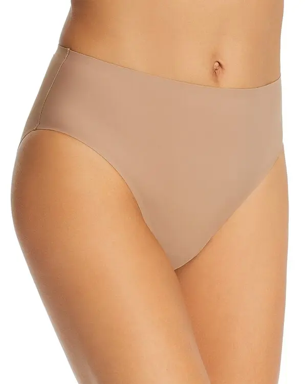TC FINE INTIMATES Micro Matte Hi-cut Briefs - Dark Sand