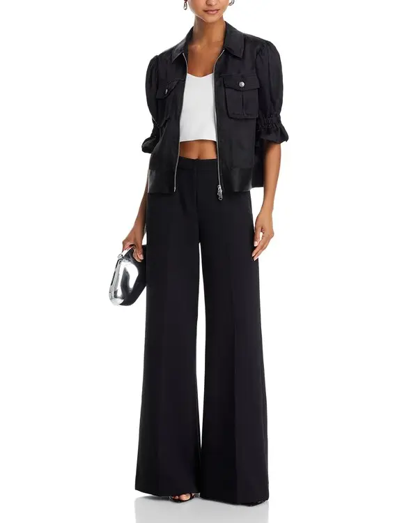 Cinq À Sept Holly Cropped Jacket - Black