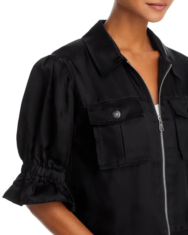 Cinq À Sept Holly Cropped Jacket - Black