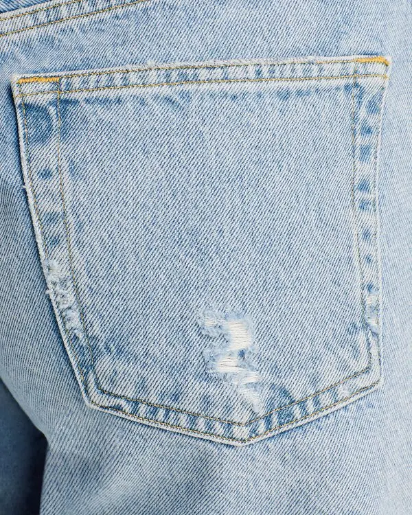 AGOLDE Parker Long Denim Shorts - Swapmeet