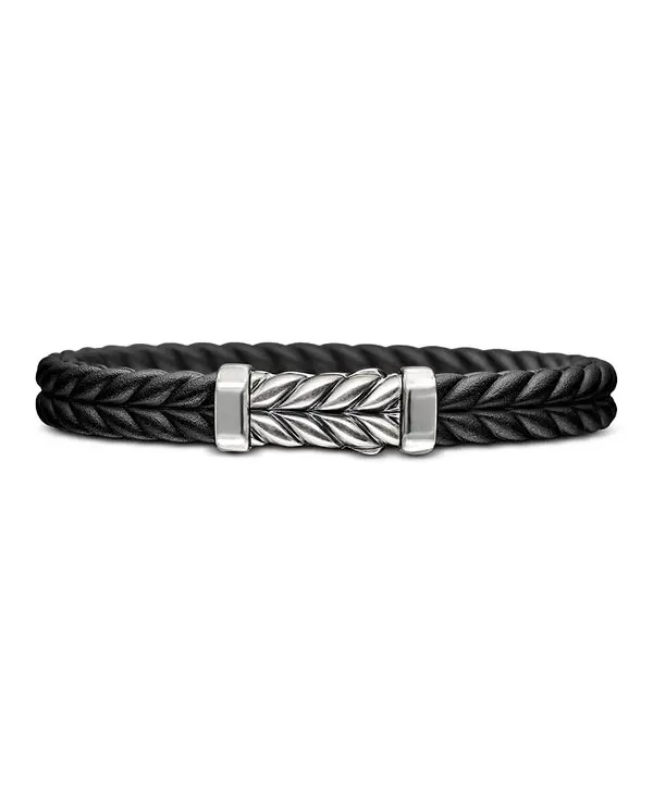David Yurman Chevron Woven Bracelet - No Color