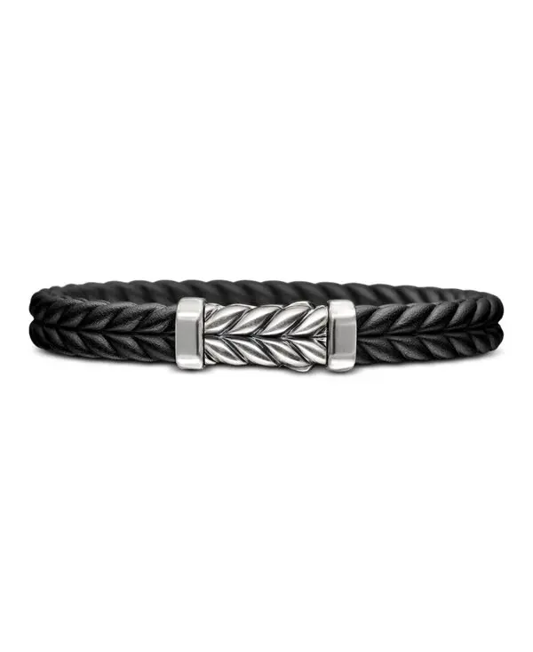 David Yurman Chevron Woven Bracelet - No Color