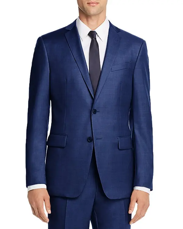 John Varvatos Basic Slim Fit Suit Jacket - Blue