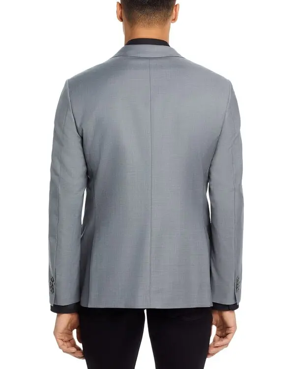 John Varvatos Basic Slim Fit Suit Jacket - Pearl Gray