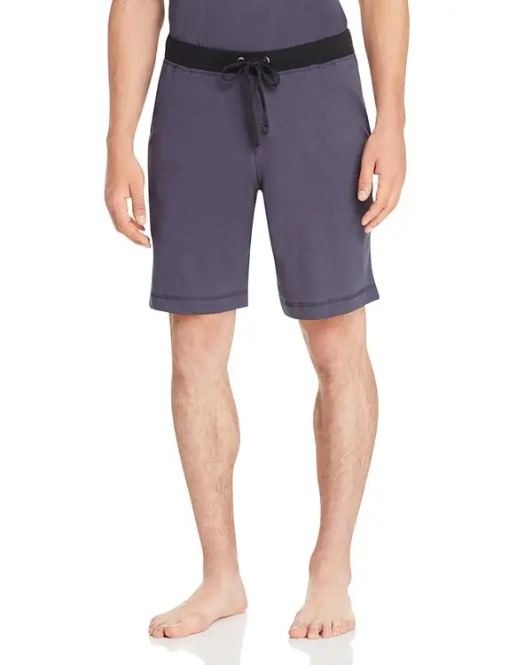 Daniel Buchler Peruvian Pima Cotton Lounge Shorts - Ink