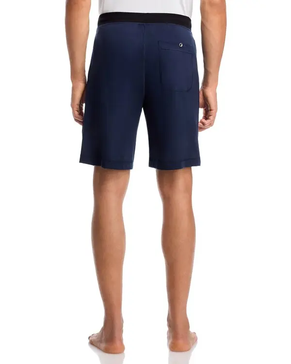 Daniel Buchler Peruvian Pima Cotton Lounge Shorts - Midnight