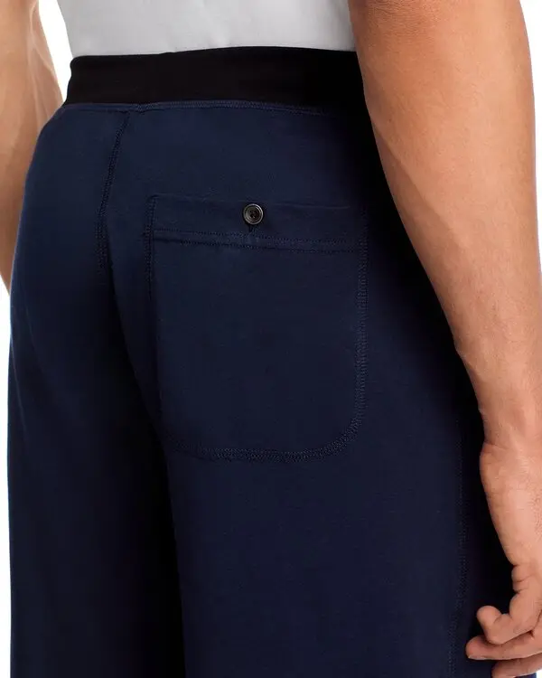 Daniel Buchler Peruvian Pima Cotton Lounge Shorts - Midnight