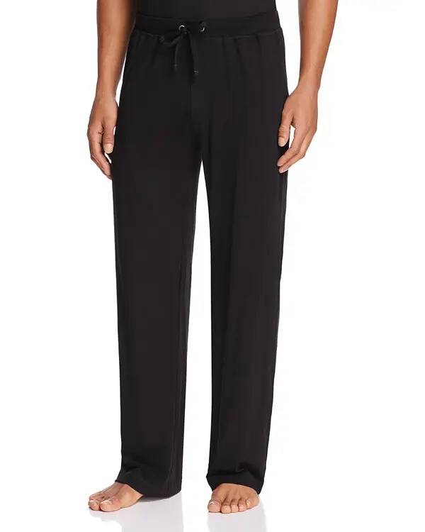 Daniel Buchler Peruvian Pima Cotton Lounge Pants - Black