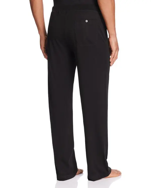 Daniel Buchler Peruvian Pima Cotton Lounge Pants - Black