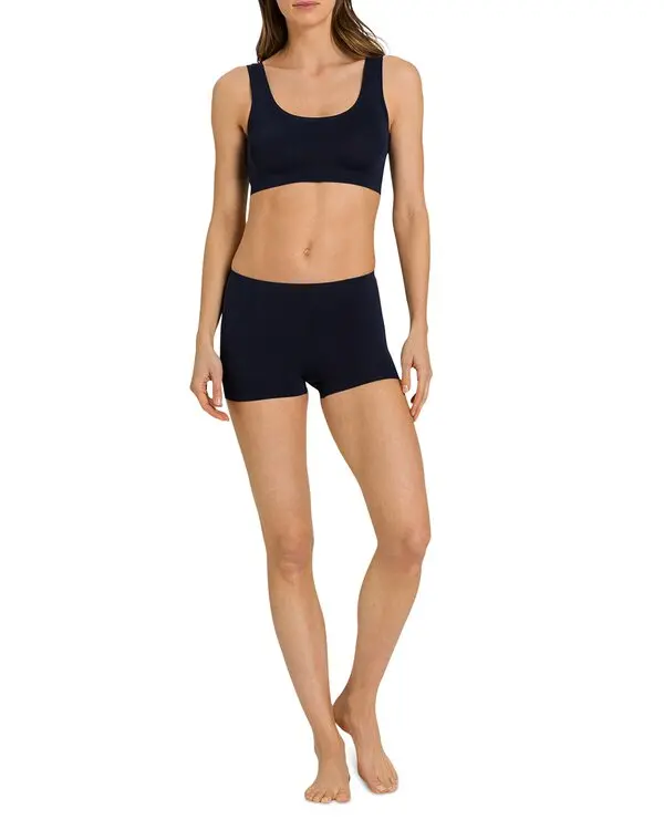 Hanro Touch Feeling Boyshort - Deep Navy