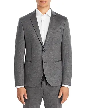 Hugo Boss Norwin Birdseye Jersey Slim Fit Suit Jacket