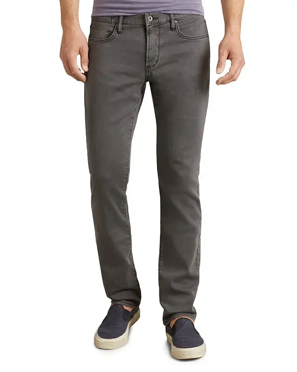 John Varvatos Bowery Straight Fit Jeans - Shark