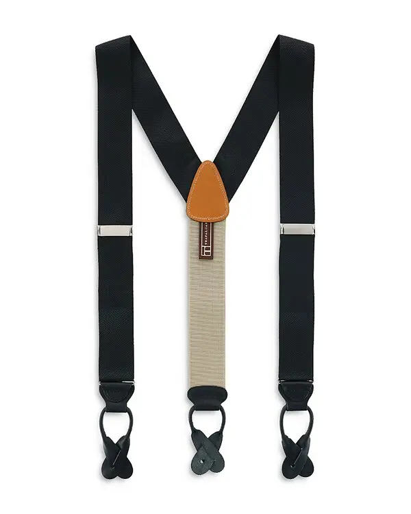 Trafalgar Hudson Solid Color Brace - Black