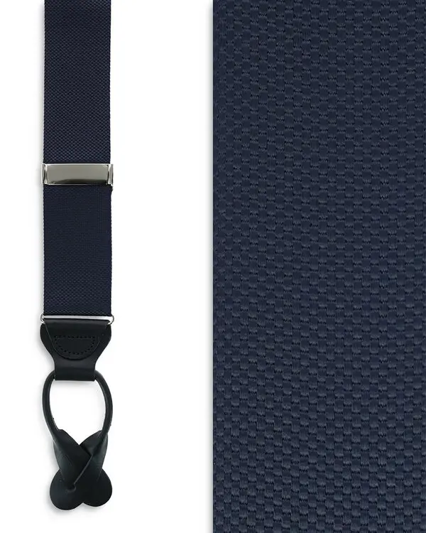 Trafalgar Hudson Solid Color Brace - Navy