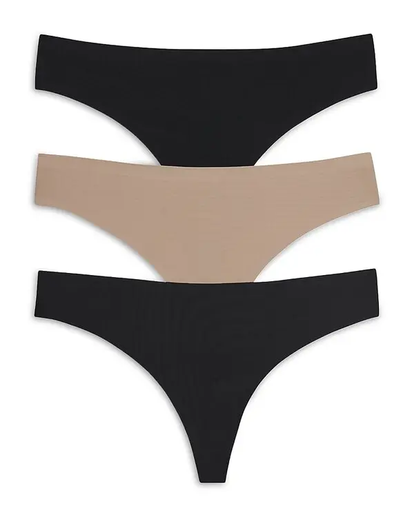 Honeydew Intimates Skinz Thongs, Set Of 3