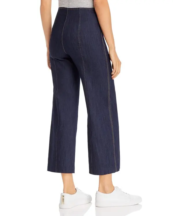 Cinq À Sept Cropped Azure Jeans