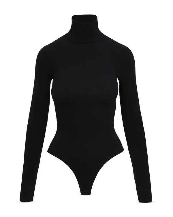 Commando Ballet Turtleneck Bodysuit - Black