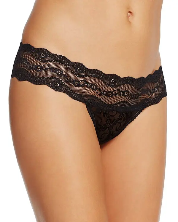 Wacoal B. Tempt'd Lace Kiss Thong - Night