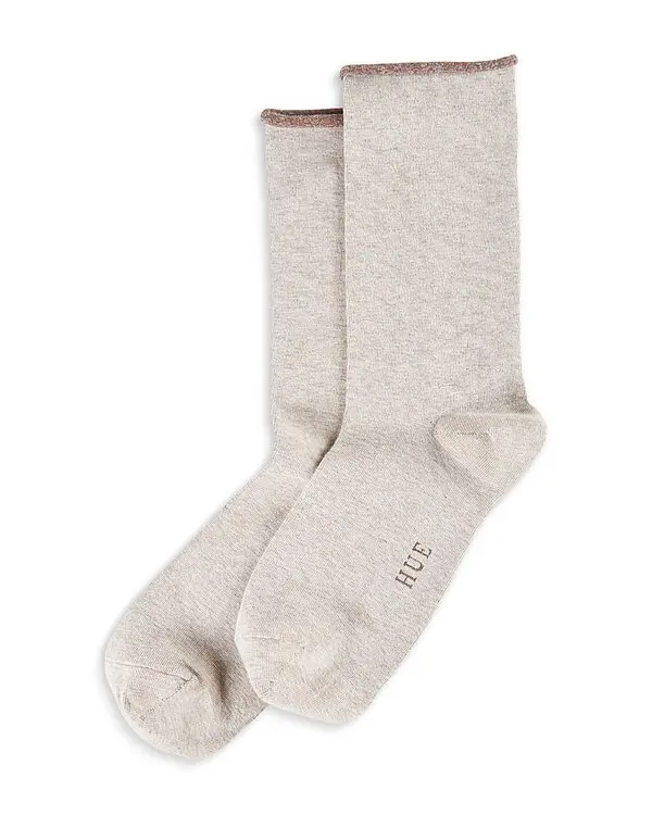 Hue Jean Socks - Oatmeal Heather