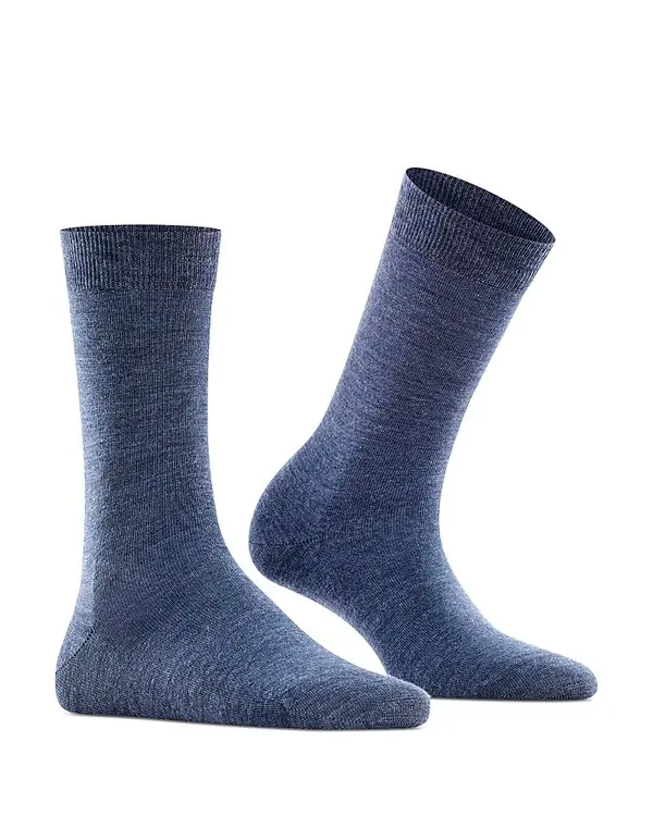 Falke Soft Merino Blend Socks - Dark Blue