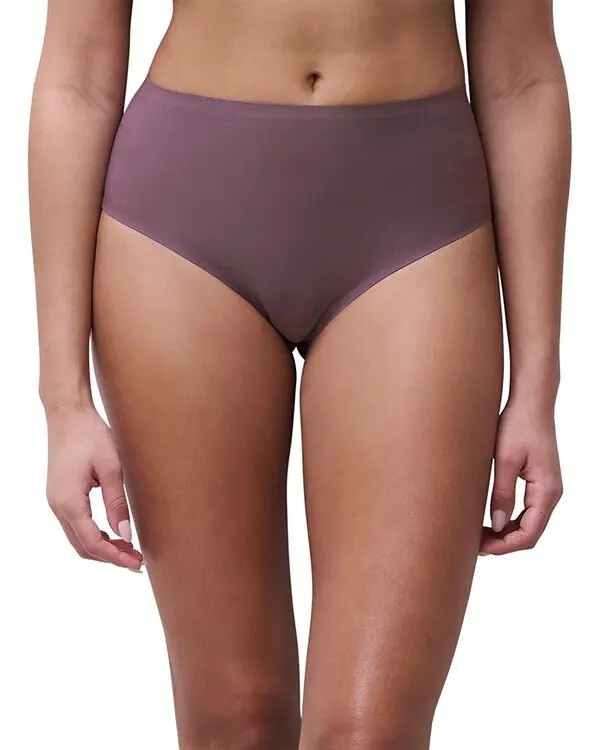 Chantelle Soft Stretch High Waist Retro Thong - Hyacinth