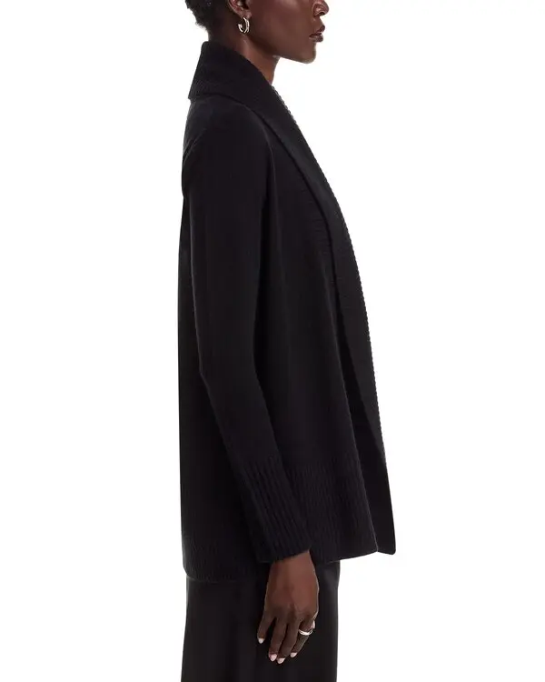 Bloomingdale'S C Shawl-collar Cashmere Cardigan - Black