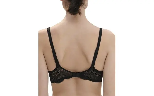Simone Perele Karma 3d Molded Lace Spacer Bra - Black