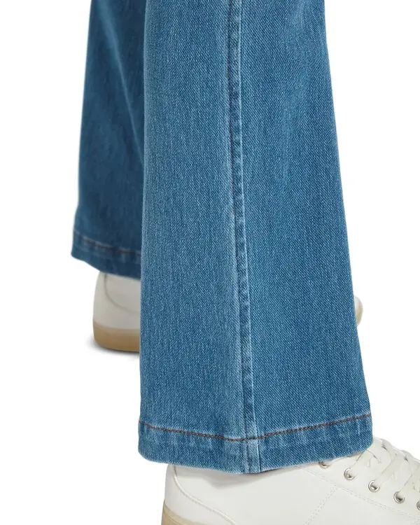Lyssé Baby Bootcut Denim Jeans - Mid Wash