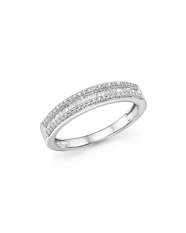 Bloomingdale'S Diamond And Gold Band - White