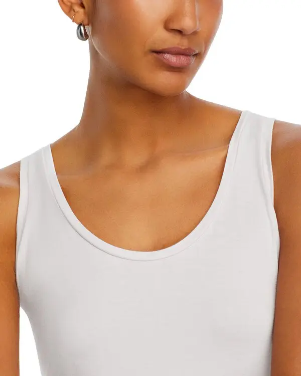 Majestic Filatures Scoop Neck Tank - Petal