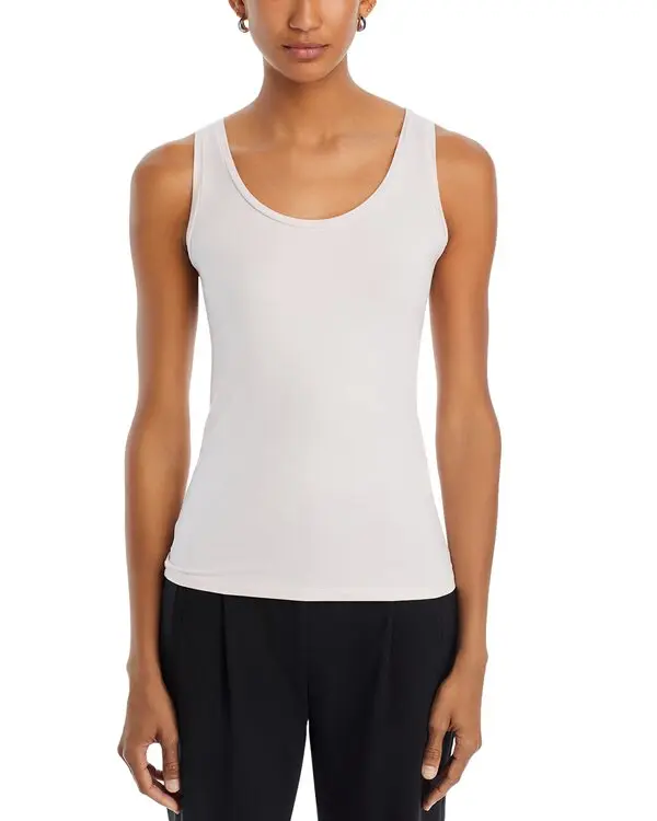 Majestic Filatures Scoop Neck Tank - Petal